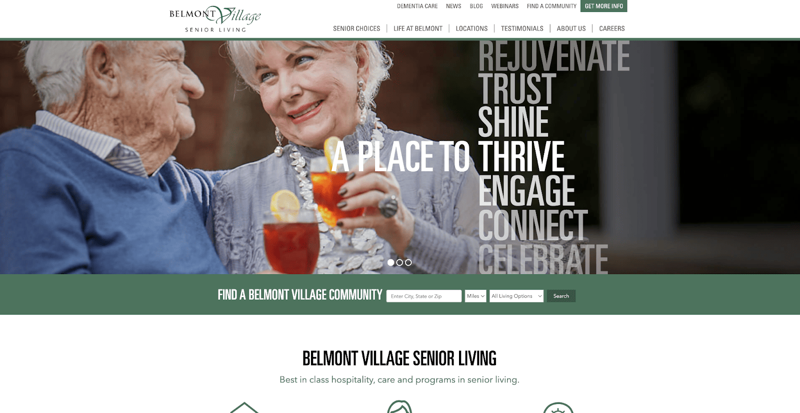 The Best of Assisted Living Website Designs: Top Websites and Designs ...