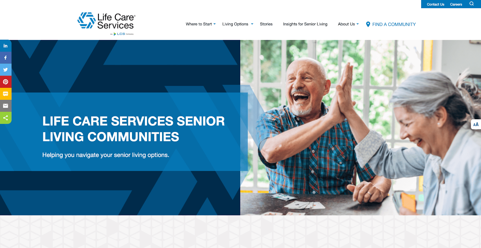 The Best of Assisted Living Website Designs: Top Websites and Designs ...